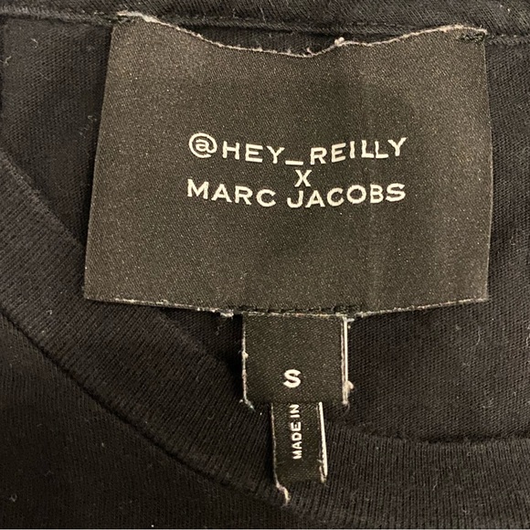 Marc Jacobs | Tops | Marc Jacob Tshirt Heyreilly X Marc Jacob Women ...